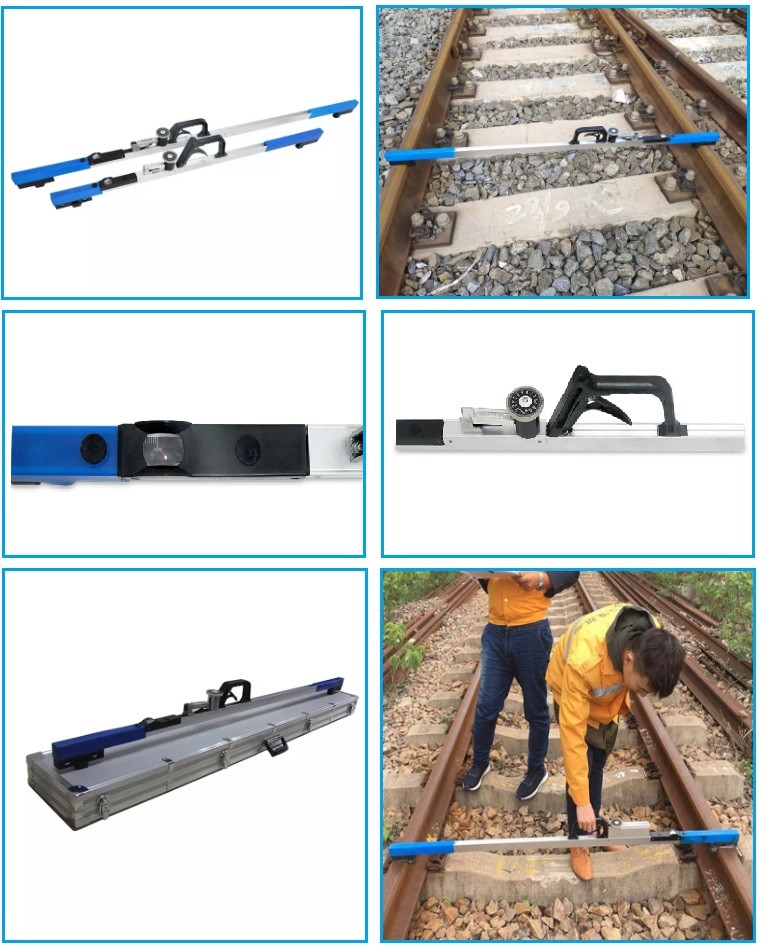 Buy Railway Mechanical Gauge Analogue Railway Track Manual Rail ...