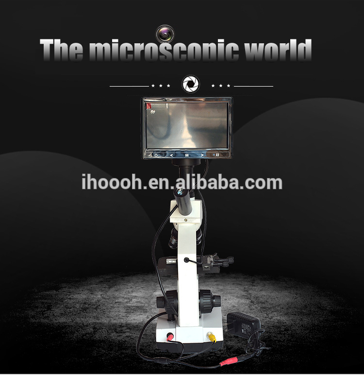 Buy 10inch Hd Cell Biological Microscope One Drop Of Blood Test ...