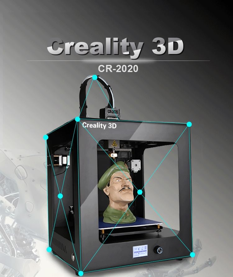 Buy Cr-2020 High Accurecy Industrial Metal 3d Printer Fdm 3d Printing ...