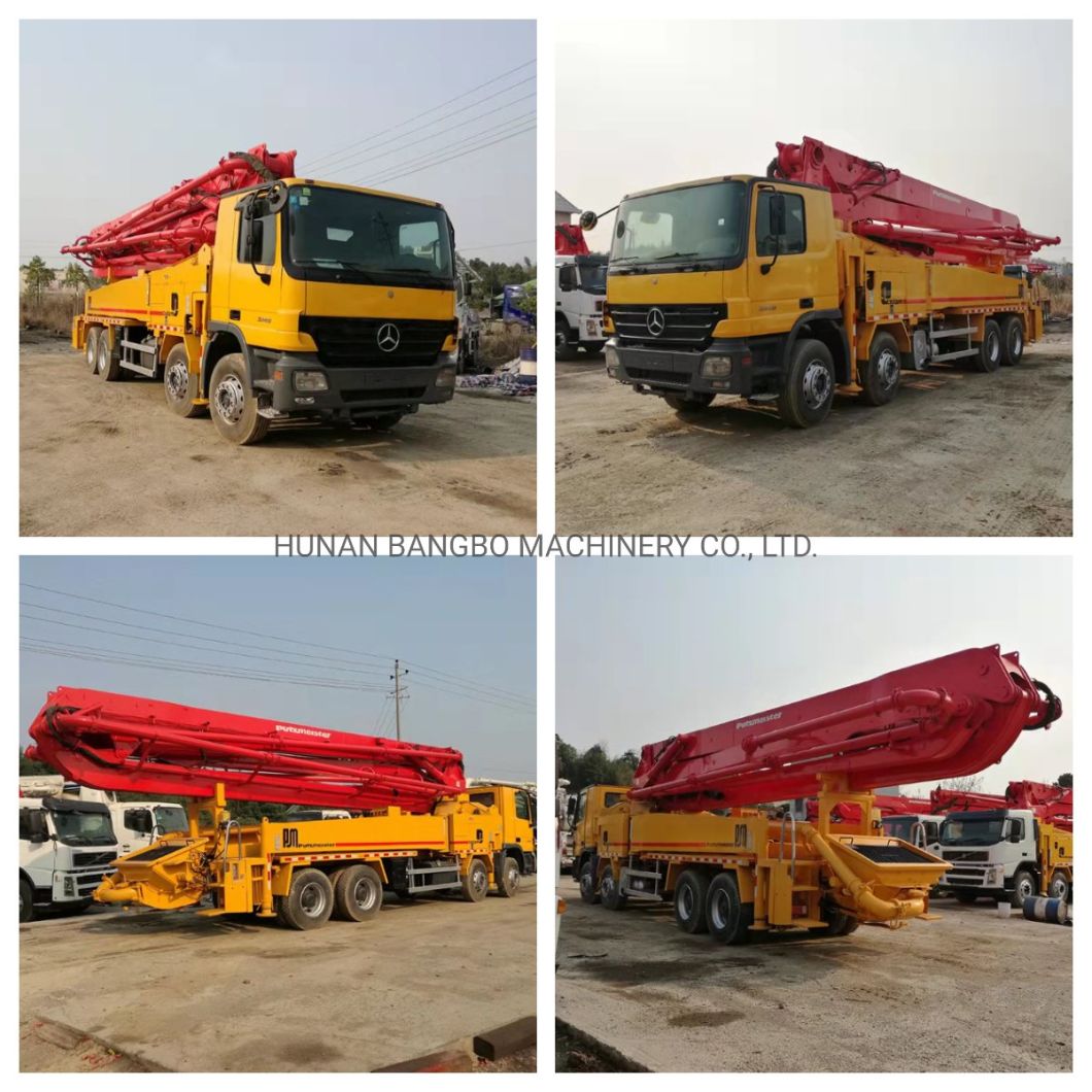Buy 42m Putzmeister Beton Pump Used Truck Mounted Concrete Pump from ...