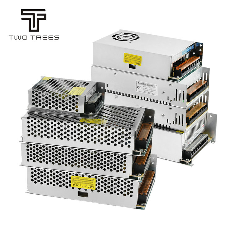 Buy Ac100-240v Dc 24 Volt Smps Led Strip Light Transformer Switching ...