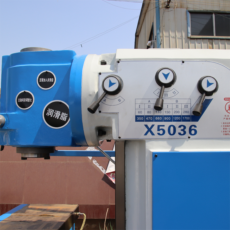 Buy Chinese Milling Machine X5036b Milling Machine Manual Metal ...