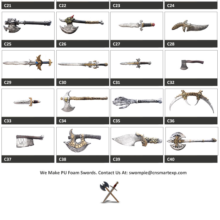 Buy Custom Ninja Cosplay Weapon Toy Harmless Pu Foam Japanese Katana ...