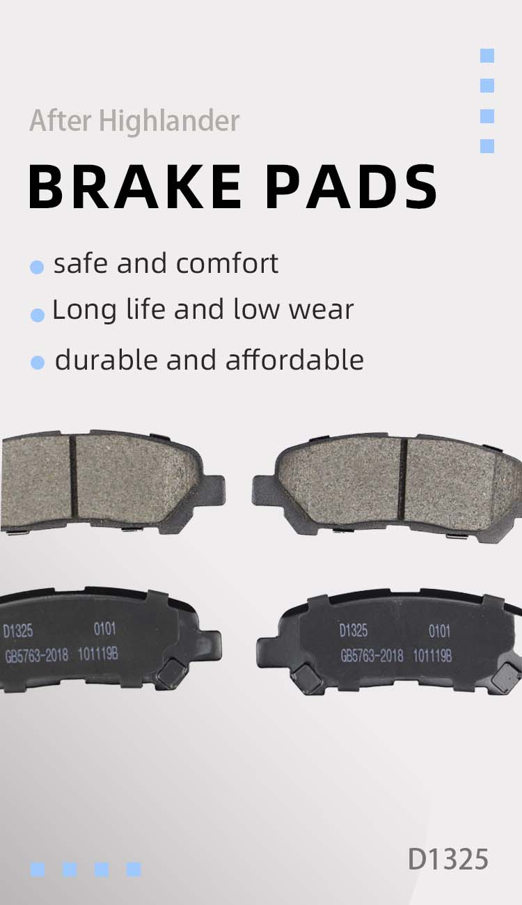 Buy Ford Edge Tourneo Everest Brake Pads Metal-less All-ceramic Disc ...