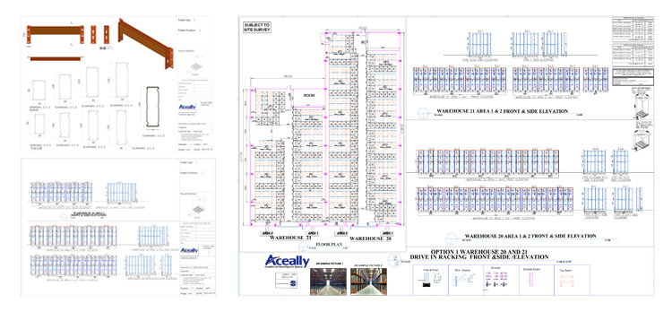 Buy Free Design High Density Storage Rack Heavy Duty Drive In Pallet ...