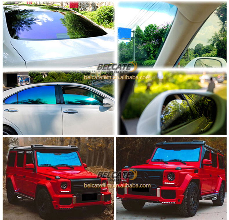 Buy High Clear Windshield Sticker For Car 80%vlt Color Changes Uv ...