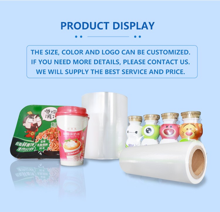 Buy High Quality Pof Shrink Film Plastic Transparent Industry Roll Film ...