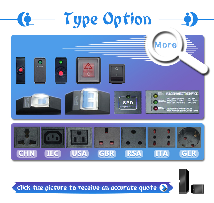 Buy Iec 19 Inch Power Distribution Unit For Network Cabinet Or Server ...
