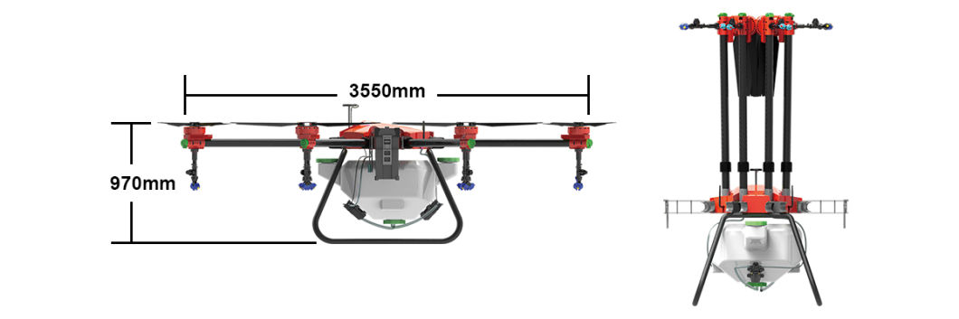 Buy Intelligent Remote Control Flight Agricultural Heavy Lifting Drone ...