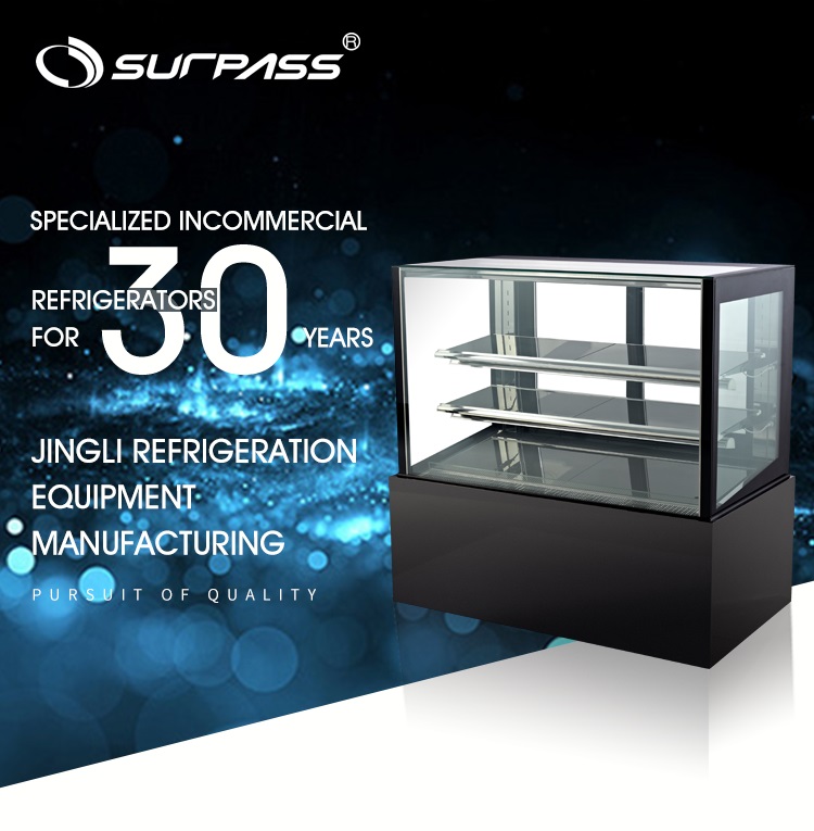 Buy Modern Bakery Glass Display Showcases For Bread from Zhongshan ...