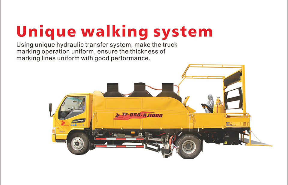 Buy Multifunctional Fully Automatic Thermoplastic Road Marking Truck ...