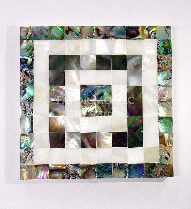 Buy New Zealand Abalone Paua Shell Ceramic Mop Mosaic Tiles from Favor ...