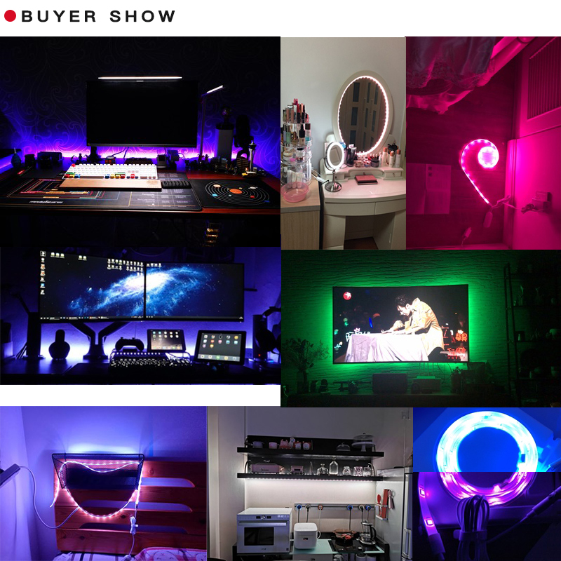 Buy Original Strip 2m 16 Million Colorful Rgb Smart Led Strip Wifi ...