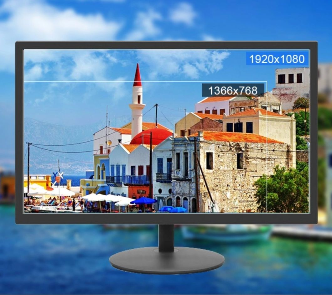 Buy Pcv Wholesale C240 24-inch Pc Monitor Black Flat Tft Screen Fhd Lcd ...