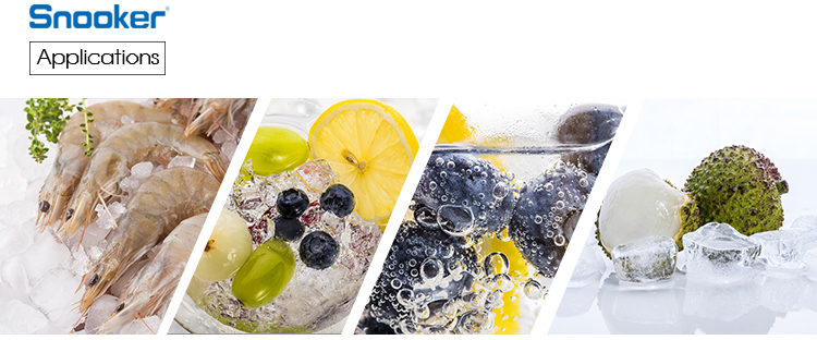 Buy Snooker Commercial Industrial Crushed/nugget/shaved/granular Ice ...