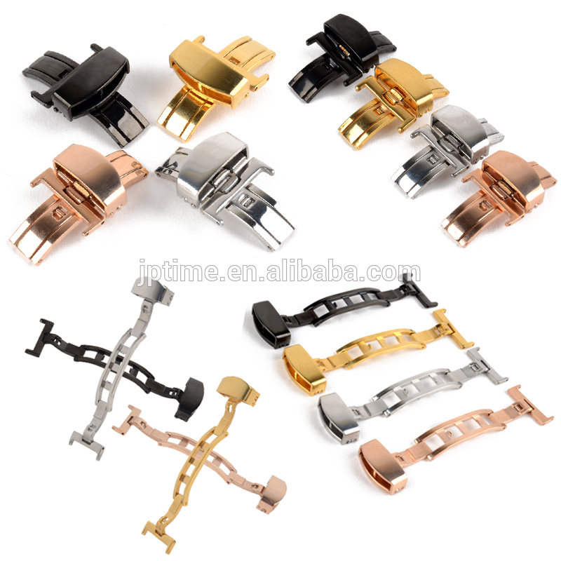 Buy Stainless Steel Watch Slasp Butterfly Watch Buckle Parts from ...