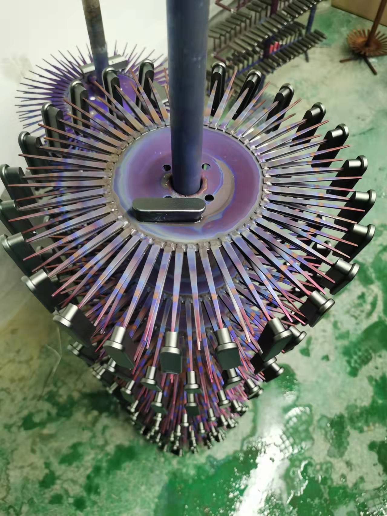 Buy Titanium Anodize Racks Jigs Titanium Anodizing Discs Are Used For ...