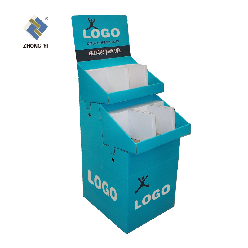 Buy Tower Shape Custom Printing Corrugated Display Racks /retail ...
