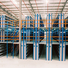 Buy Two Tier Warehouse Heavy Loading Storage Mezzanine Rack from ...
