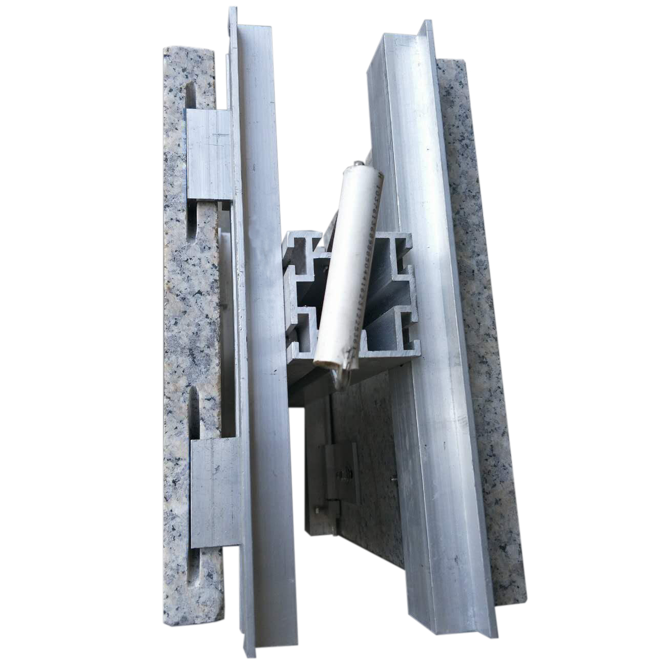 Buy Wall Cladding Undercut Anchor Stone Fixing System Aluminium System ...