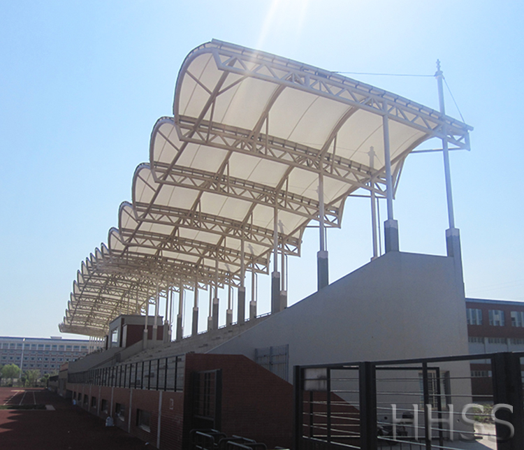 Buy Waterproof Tensile Membrane Structure Roof Architecture Membrane ...