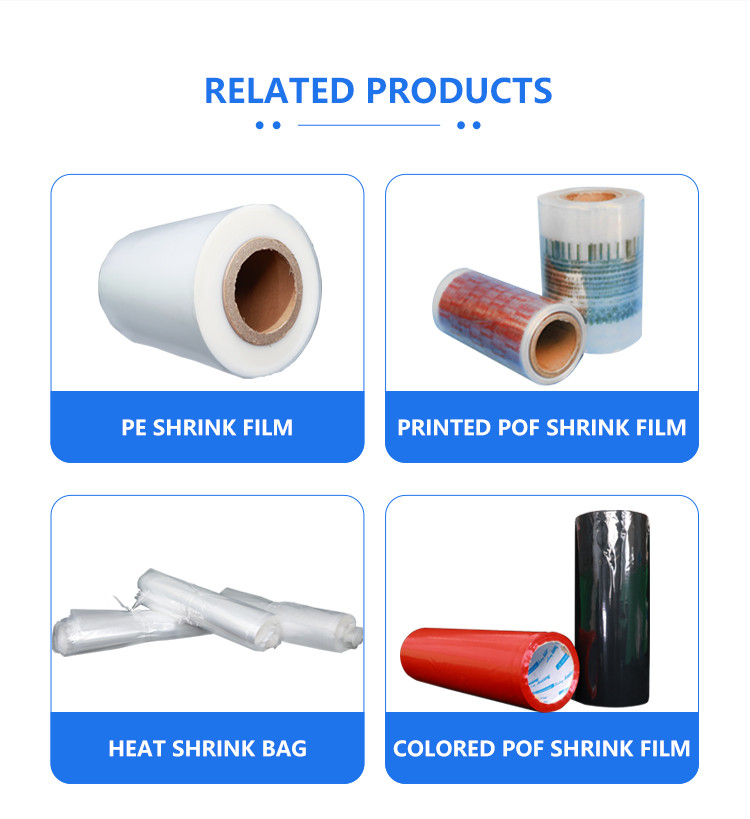 Buy Wrapping Plastic Packing Shrink Film Hot Perforated Pof Film Wrap ...