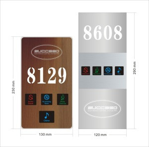 Import Crystal Hotel Led Door Plate,customize Door Number Doorplate For ...