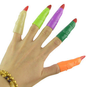 Halloween Toys, Colorful Plastic Fingers, Witch's Nails, Holiday Dance ...