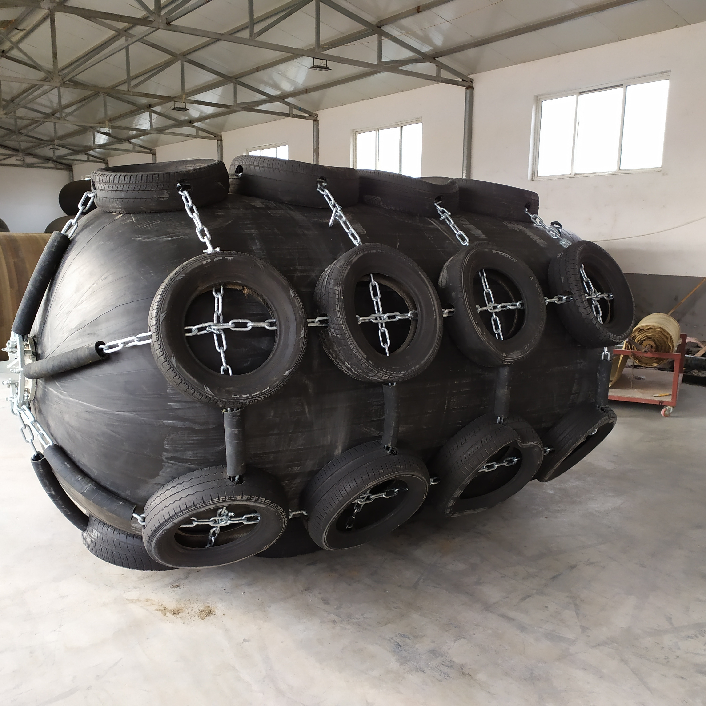 Barge Yokohama Boat Dock Bumper Fender Pneumatic Floating | Barge ...