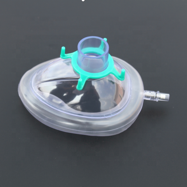 Medical Pvc Face Mask Used For Resuscitator Ambu Bag Anesthesia Masks ...