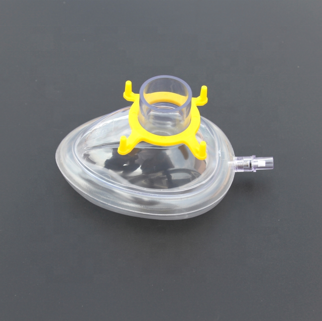 Medical Pvc Face Mask Used For Resuscitator Ambu Bag Anesthesia Masks ...