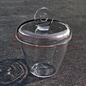 Clear Quartz Glass Crucible Od120*h150mm With Lid/high Temperature ...