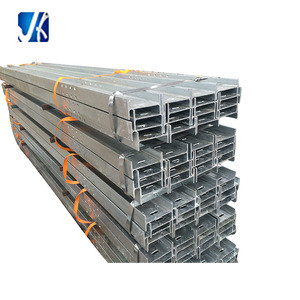 Galvanized Steel I Beam Ipe 100 With Install Slots | Galvanized Steel I ...
