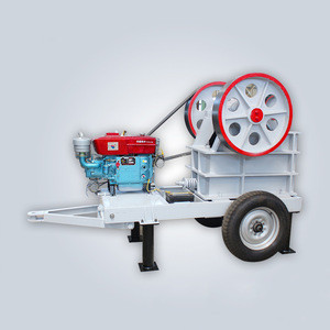 Import Small Mobile Concrete Crusher Jaw Crusher With Diesel Engine ...