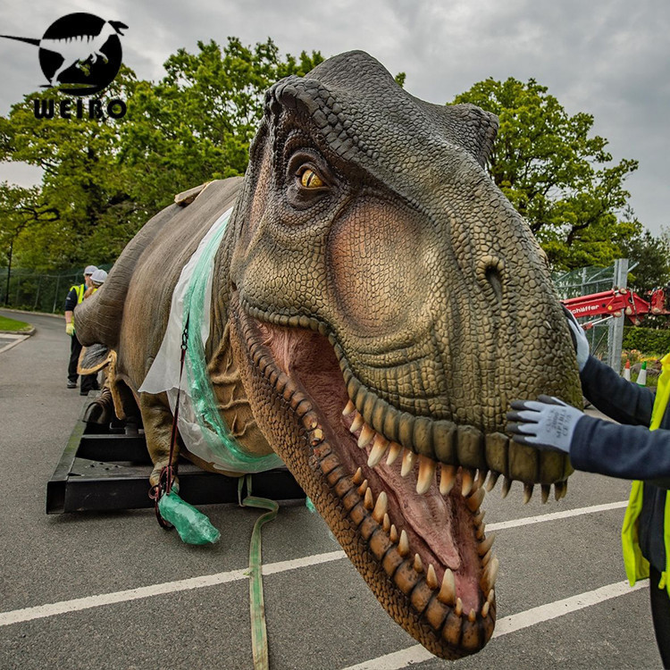 Remote Control Animatronic Dinosaurs Model For Dino Park | Remote ...