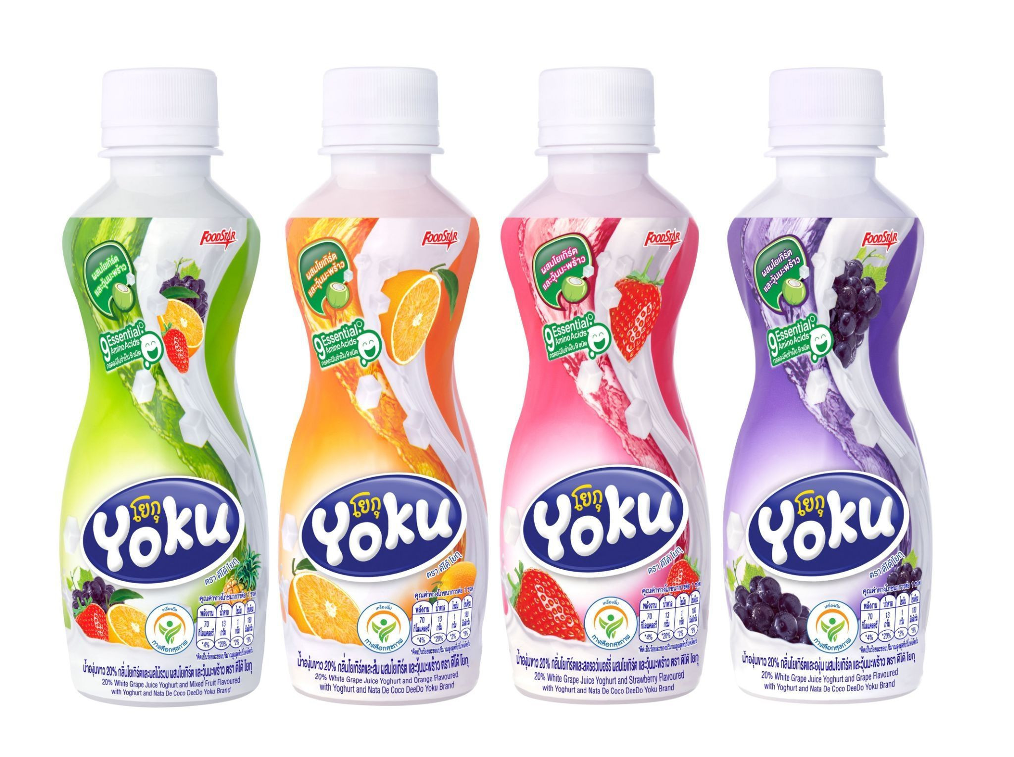 Foodstar Company Limited | YOKU (fruitjuice yoghurt with nata de coco)