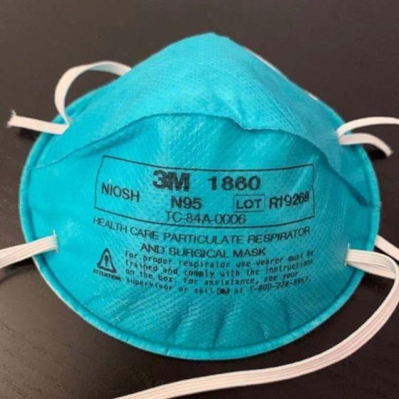 3m 1860 N95 Particulate Respirator & Surgical Face Mask from USA ... 3m 1860 N95 Particulate Respirator & Surgical Face Mask from USA ...